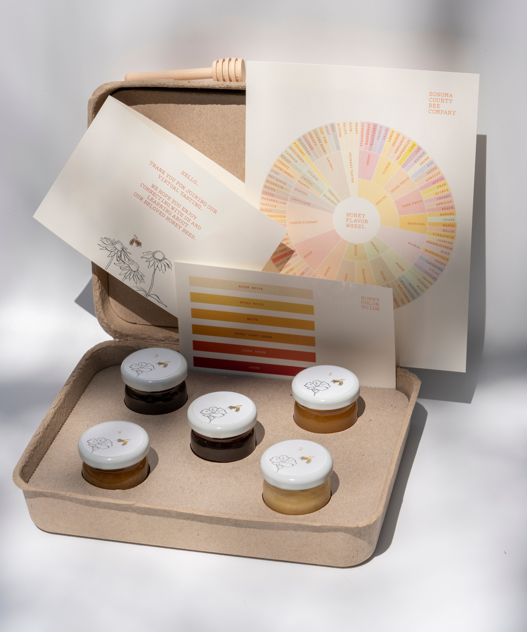 Self Guided Honey Tasting – Sonoma County Bee Company